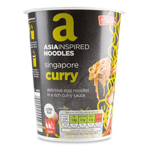 Asia Inspired Noodles Singapore Curry | ALDI UK